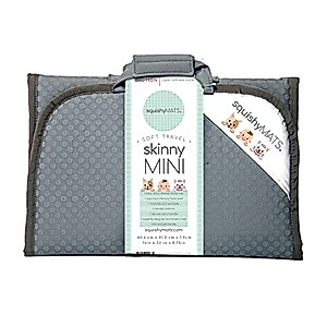 Skinny Mini Diaper Changing Mat - The Ultimate Memory Foam Diaper Changing Pad (16" x 32")