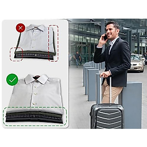 HangFold Travel Hangers | Space Saving Design|Lightweight | Prevents Wrinkles and Creases | 6 Pack