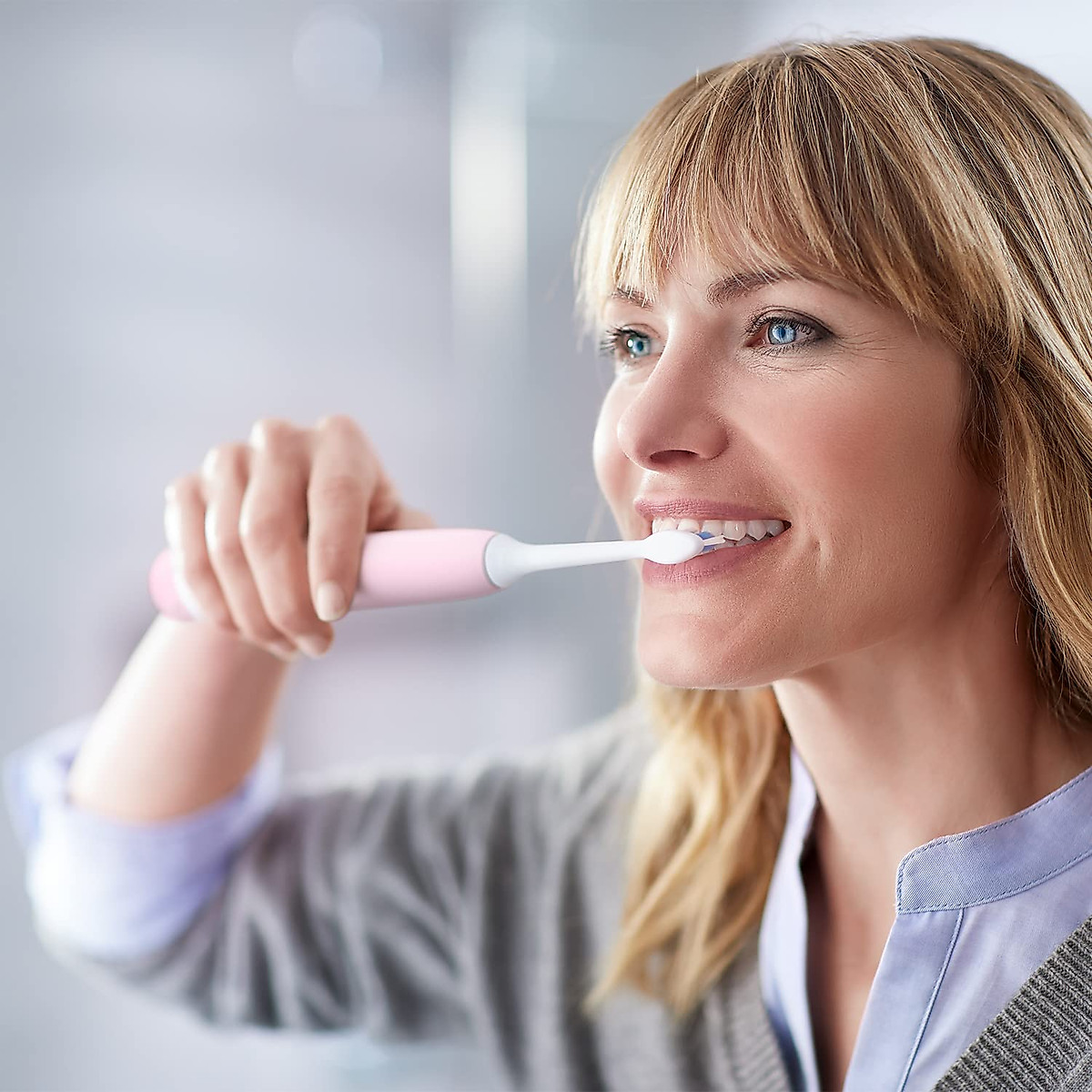 Philips Sonicare Optimal Plaque Defence BrushSync Enabled Replacement Brush Heads, 2pk, White - HX9022/12