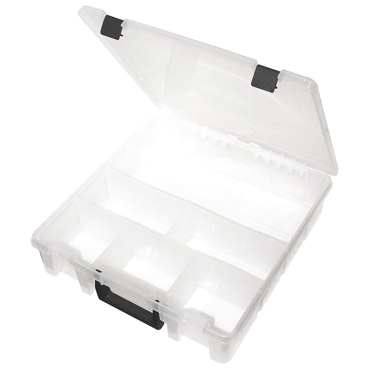Flambeau Compartment Box, Clear - T9006, Pack of 2