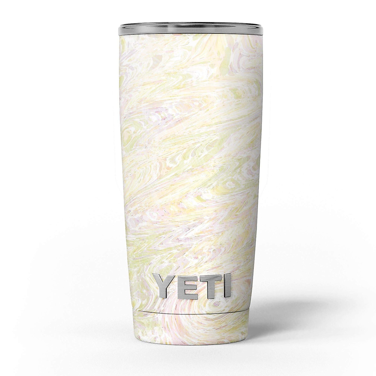 Design Skinz Slate Marble Surface V20 - Skin Decal Vinyl Wrap Kit Compatible with The Yeti Rambler Cooler Tumbler Cups