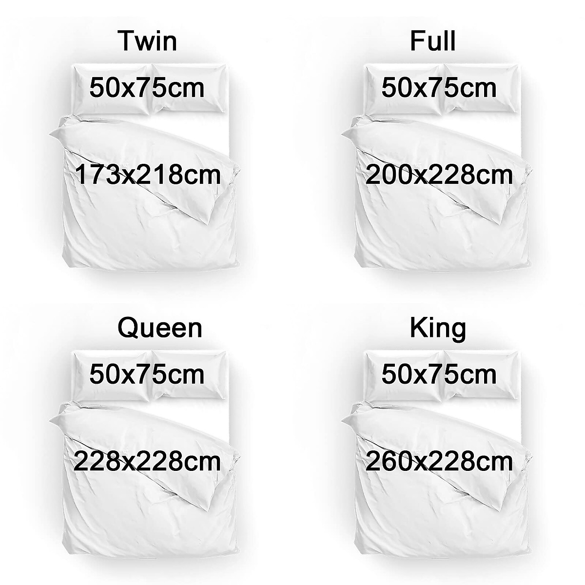 SSPENT Quilt Duvet Cover Lightning Set Comforter Cover McQueen 3 Pieces Bedding Printed Quilt Cover Set with Pillow Cases Easy Care and Soft Hand Feel