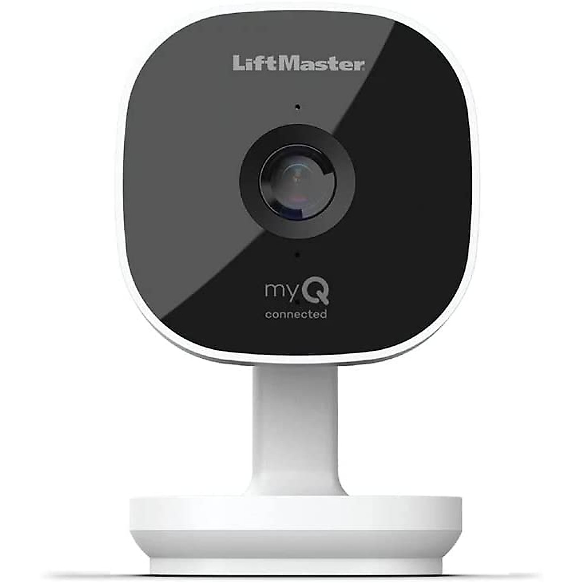 LiftMaster myQ Smart Garage HD Camera - WiFi Enabled - myQ Smartphone Controlled - Two Way Audio - Works with Key by Amazon in-Garage Delivery - Model MYQ-SGC1WLM, + Lens Cleaning Cloth