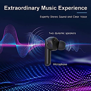 Tecno BDE01 True Wireless Bluetooth Earbuds with Microphone & G01 Wireless Gaming Earbuds with Microphone Noise Cancelling with Mic