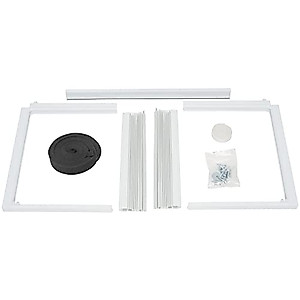 GE AHY08LZ Window Air Conditioner Complete with WiFi & Smart Home Connectivity | Energy Star Certified | Cools up to 350 Square Feet | 115 Volts | White