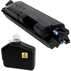 Kyocera 1T02NS0US0 Model TK-5152K Black Toner Kit For Use with Kyocera ECOSYS M3040idn, ECOSYS M3540idn and FS-2100DN Color Network Printers; Up to 12000 Pages Yield 5% Coverage