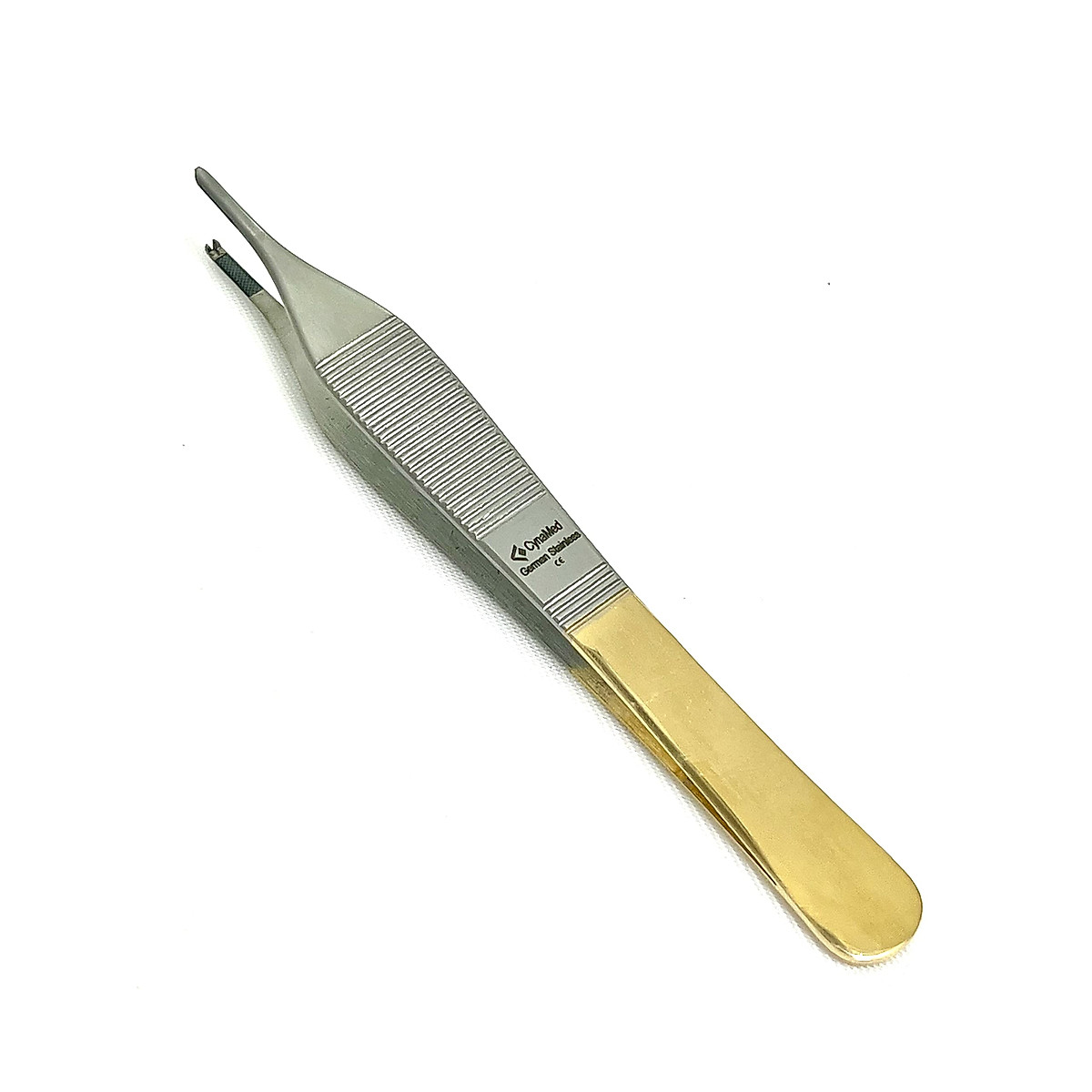German Premium Tc Adson Tissue Forceps Toothed 1X2 4.75" Adson Kocher Configuration Veterinary Cynamed