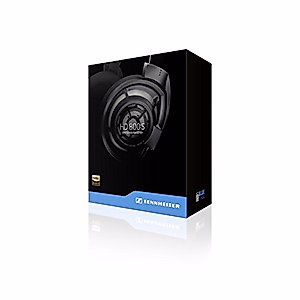 Sennheiser HD 800 S Over-the-Ear Audiophile Reference Headphones - Ring Radiator Drivers With Open-Back Earcups, Includes Balanced Cable, 2-Year Warranty (Black)