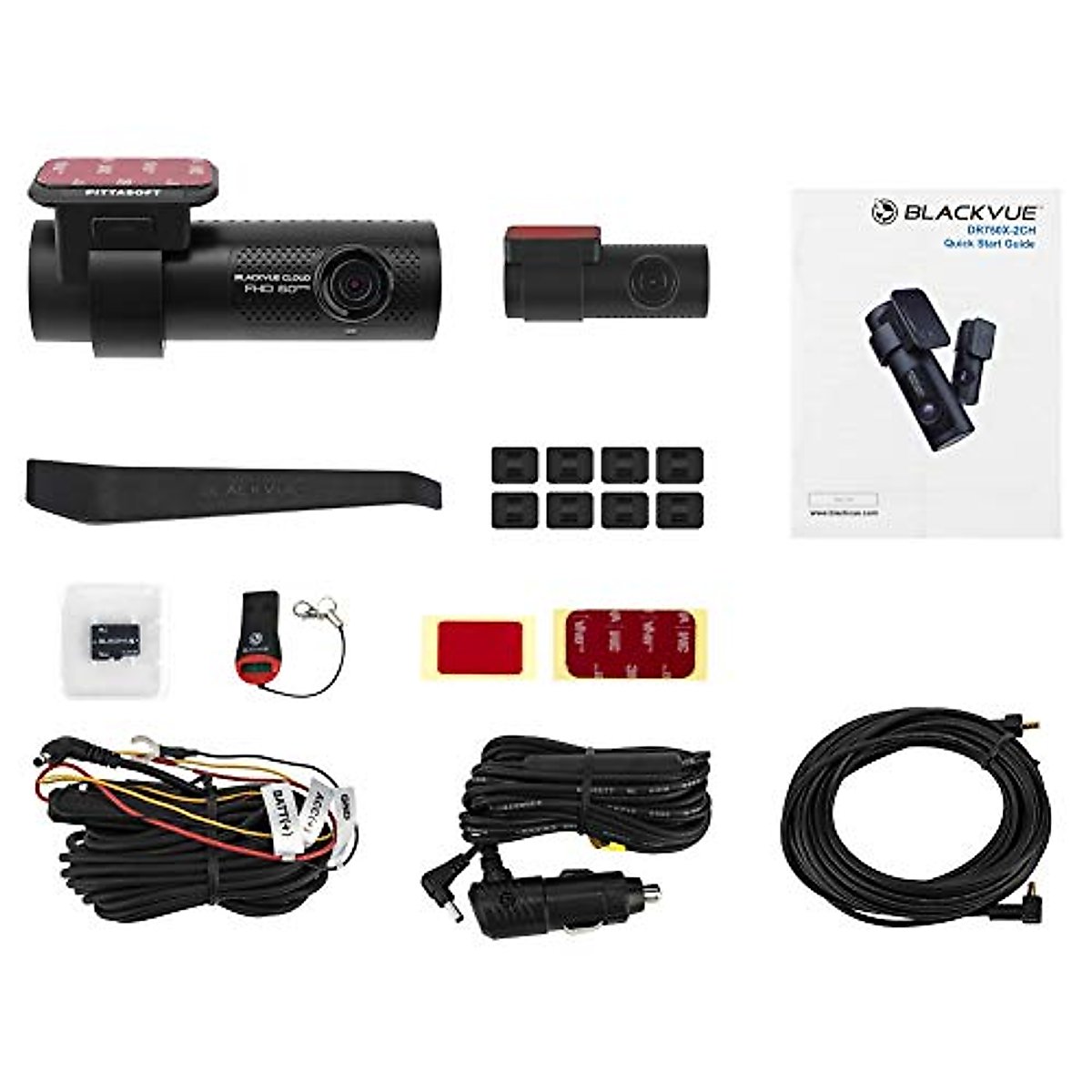 BlackVue DR750X-2CH with 32GB microSD Card | Full HD Cloud Dashcam | Built-in Wi-Fi, GPS, Parking Mode Voltage Monitor | LTE via Optional CM100 LTE Module
