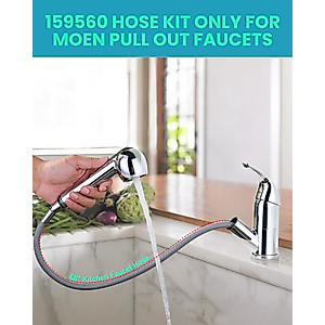 Replacement Hose Kit for Moen Kitchen Pull Out Faucet(Pullout 159560)