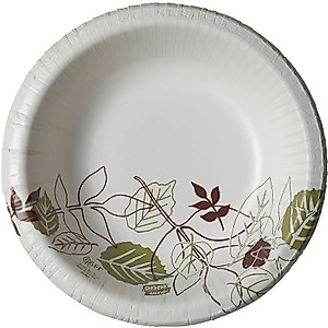 Dixie 936975 Ultra PathwaysaHeavy-Weight Paper Bowls 20 oz. 125/Pack (SX20PATH)
