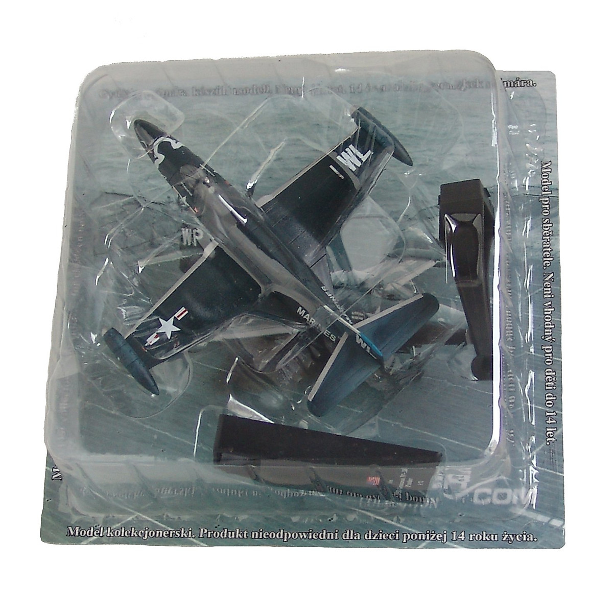 Grumman F9F-2B Panther diecast 1:72 model (Amercom SL-47)