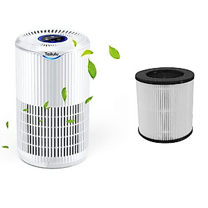 Air Purifiers for Home Large Room Up to 1345 Ft², Tailulu H13 True HEPA Air Filter Purify Smoke Pollen Pet Dander Dust Smell for Bedroom, Kitchen, Air Cleaner with Replacement Filter