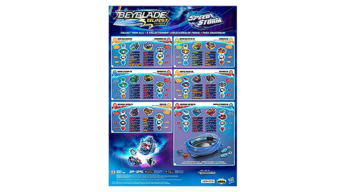 BEYBLADE Burst Surge H6 & Gaianon G6 Dual Pack