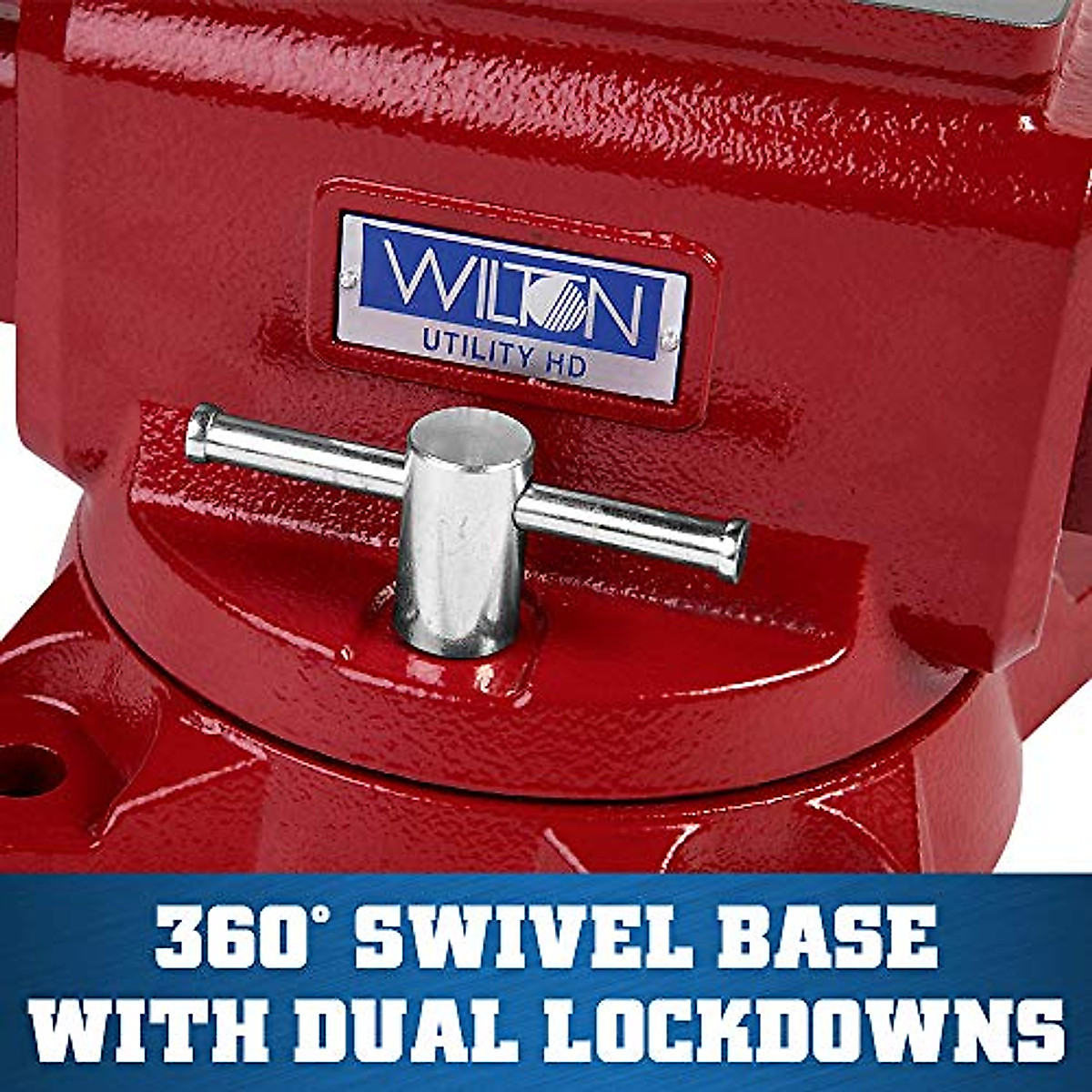 Wilton 648UHD Utility HD Bench Vise, 8" Jaw Width, 8-1/2" Jaw Opening (28816)