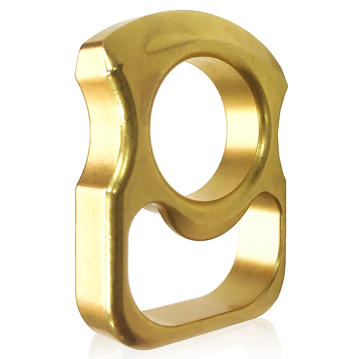 Brass Bottle Opener Handcrafted EDC Beer Bottle Opener Heavy Duty Beer Opener for Him Boyfriend Dad Husband Grandpa Father's Day Present