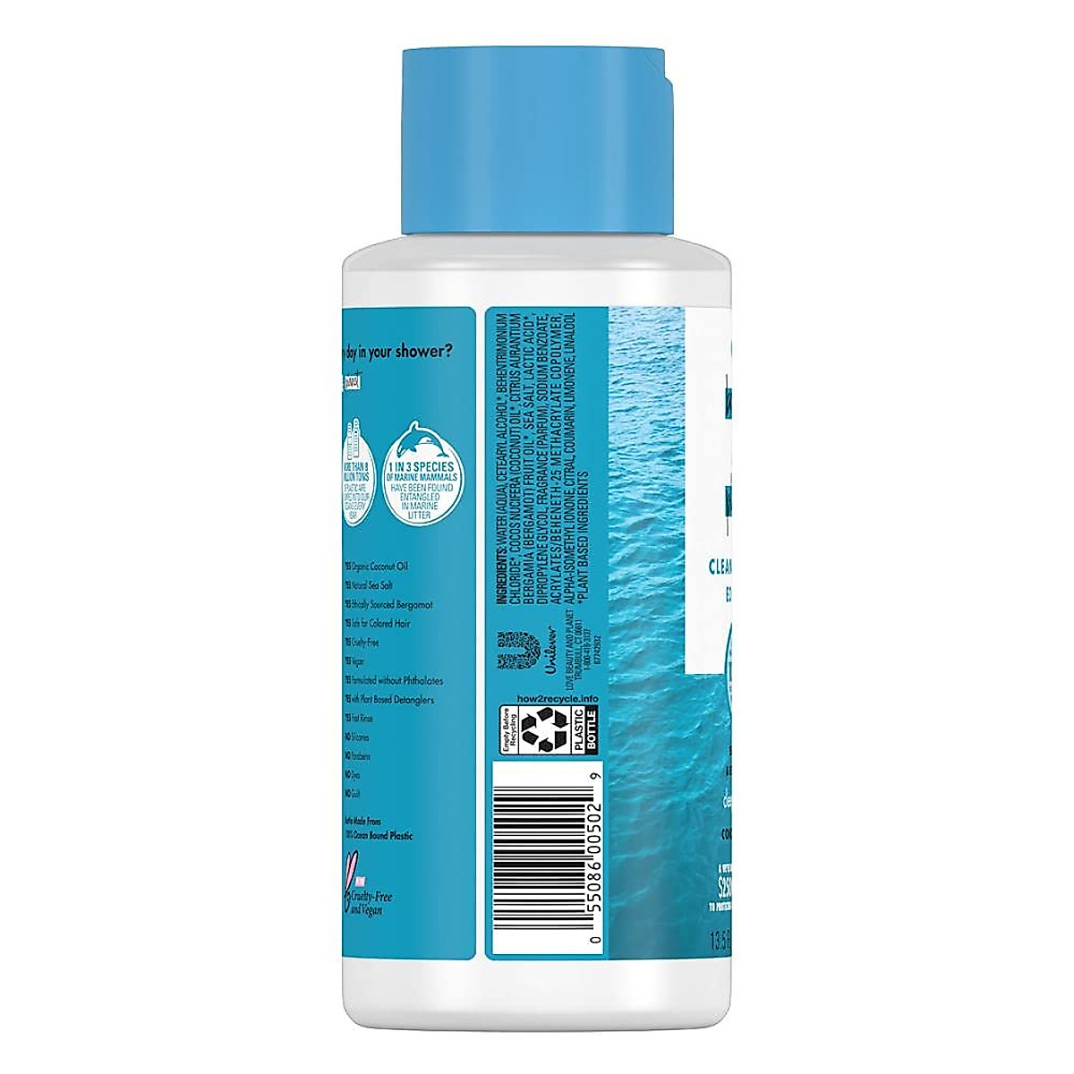 Love Sea Salt & Bergamot Deep Detox Conditioner, Clean Oceans Edition, 13.5 fl oz