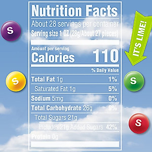 SKITTLES Original Chewy Colorful Rainbow Easter Egg Basket Candy Filler, Family Size, 27.5 Oz Resealable Bulk Bag