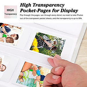 256 Photos Album for Fujifilm Instax Mini Camera, Polaroid 2”x3” ZINK Pictures, 2x3 Photo Album Book for Fujifilm Instax Mini 11 12 9 90 70 40 8 Instant Camera, Polaroid Snap PIC-300 Z2300 Camera