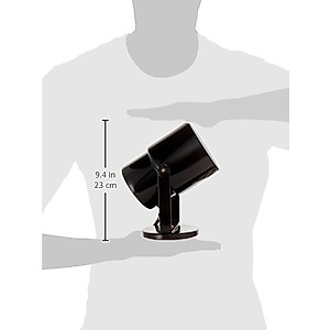 Lite Source LS-113BLK PIN-UP Flush Mount, Black