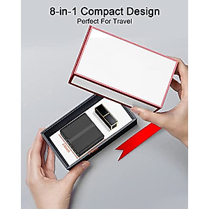 USB C Charger,195W 8-Port USB C Charging Station, 65W Type C Fast Charging Laptop GaN Power Adapter Compatible with MacBook Pro/Air, iPad Pro,iPhone 14 13 12 Pro Max,Galaxy,Steam Deck,ect