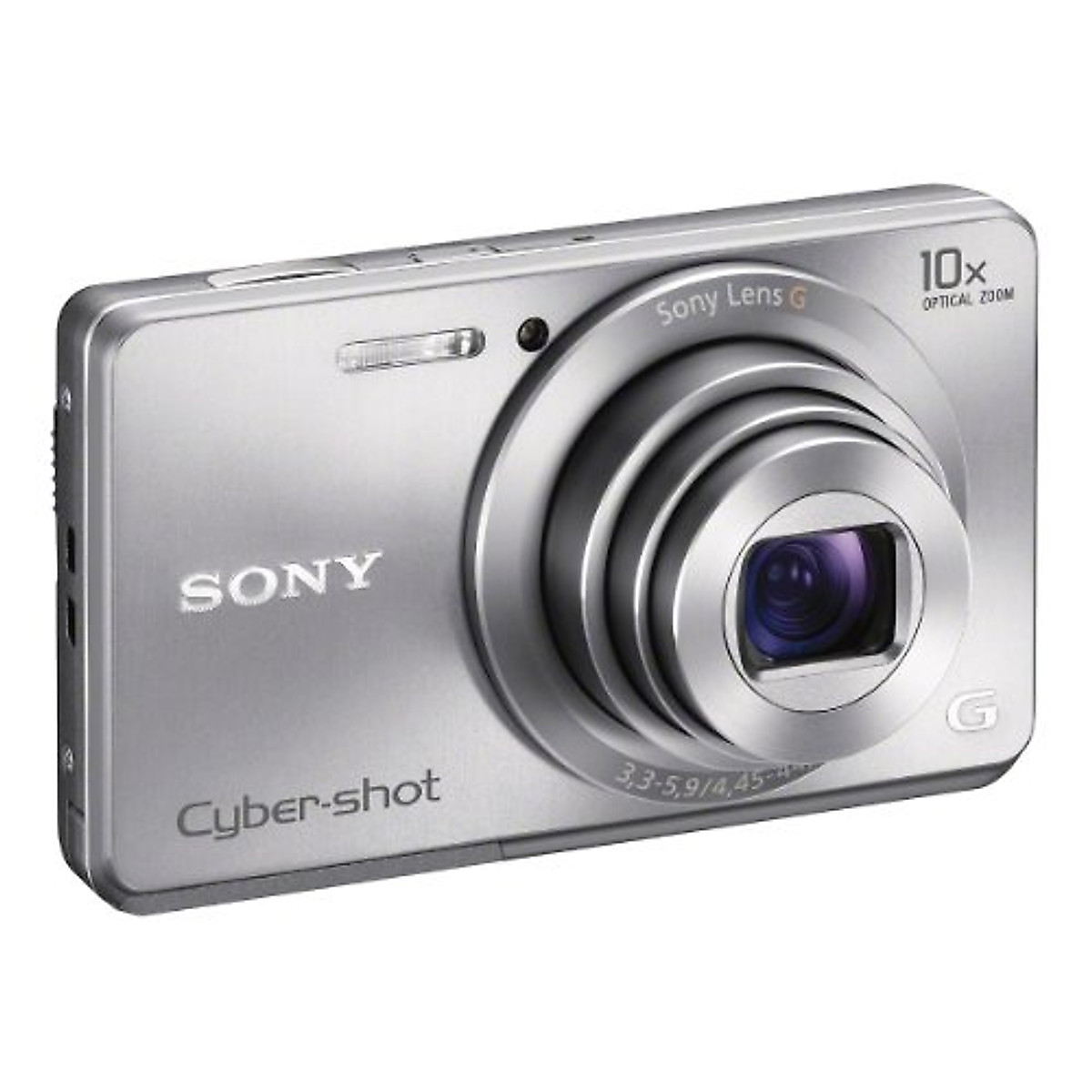 Sony Cyber-shot DSC-W690 16.1 MP Digital Camera with 10x Optical Zoom and 3.0-inch LCD (Silver) (2012 Model)