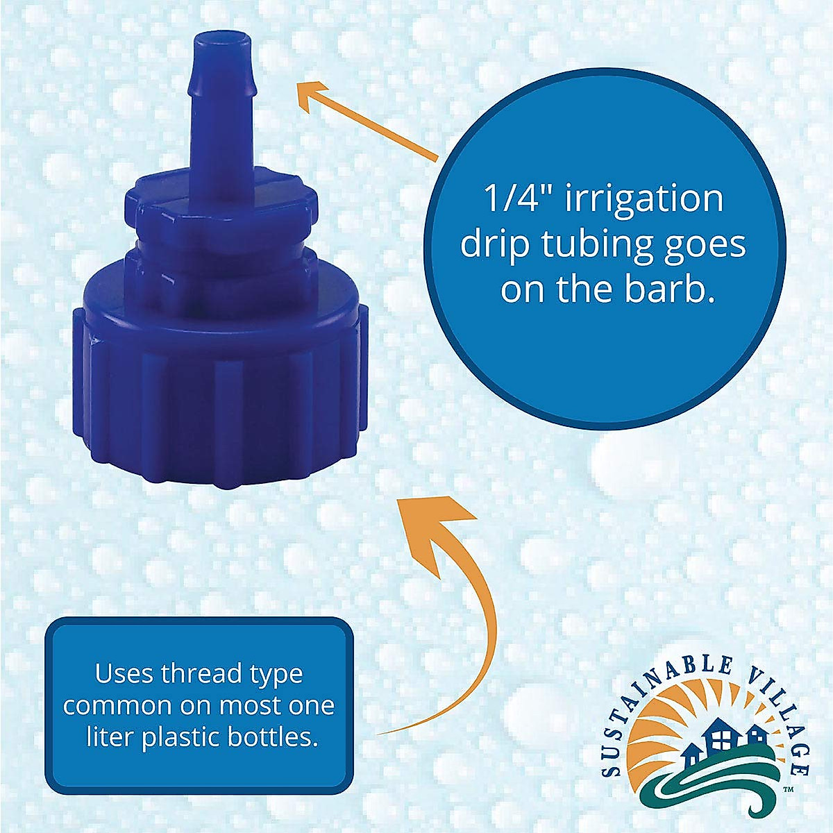 Blumat Bottle Cap Adapter - 3 Pack