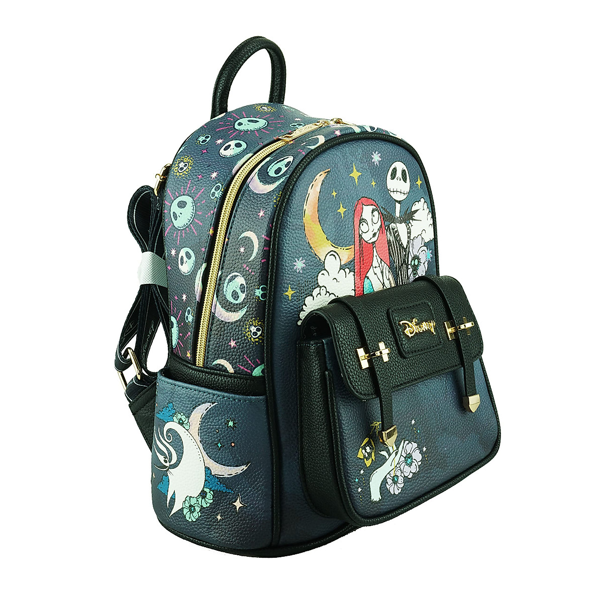 Wondapop Disney The Nightmare Before Christmas 11" Vegan Leather Fashion Mini Backpack