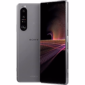 Sony Xperia 1 III XQ-BC72 5G Dual 512GB 12GB RAM Factory Unlocked (GSM Only | No CDMA - not Compatible with Verizon/Sprint) International Version – Frosted Gray
