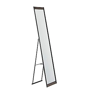 Adesso WK1113-15 Albert Floor Mirror, Black