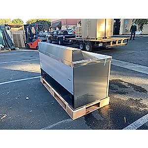 Commercial Refrigerated Sandwich Prep Table 3-door 72" Salad Stainless Steel Refrigerator for Restaurant Kitchen 70" W x 30"D x 42"H inch 33℉-41℉-XSP72