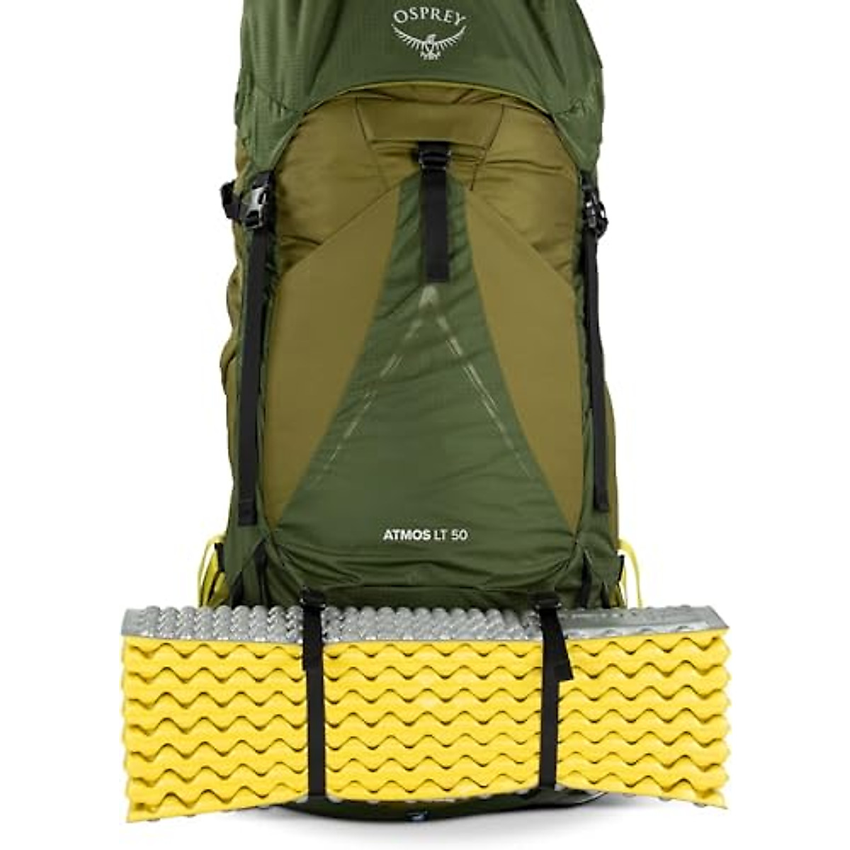 Osprey Atmos AG LT 50L Men's Backpacking Backpack, Black, L/XL