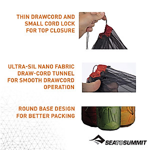 Sea to Summit Ultra-Mesh Stuff Sack, Featherweight Outdoor and Travel Storage, XX-Small / 2.5 Liter