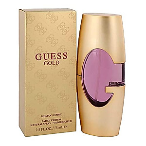 Guess Gold Women/Femme Eau de Parfum Perfume Spray For Women, 2.5 Fl. Oz.
