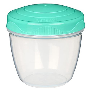 Sistema To Go Collection Snack 'N' Nest Food Storage Container, Color Received May Vary, Set of 3, 150 ml, 305 ml, 520 ml