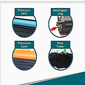 305X Black High-Yield Toner Cartridge CE410X Replacement for HP Laserjet Pro 400 Color M451dn, M451dw, M451nw, MFP M475dn, M475dw; Pro 300 Color MFP M375nw (1 Pack)