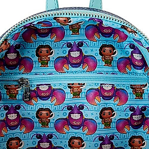 Loungefly Disney Villains: Moana - Tamatoa Glow in The Dark Mini-Backpack, Amazon Exclusive