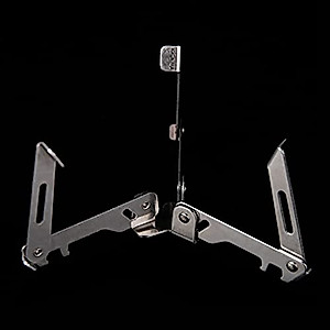 Stainless Steel Folding Triangular Stable Bracket Outdoor Camping Stove Gas Tank Support Portable Holder