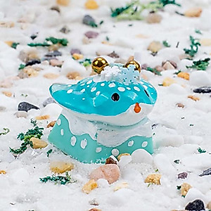 FUNSHOWCASE Miniature Sea Figurines 1:12 1inch Charm 18-Count Epoxy Art UV Resin Inlay Diorama Aquarium Terrarium Fairy Garden