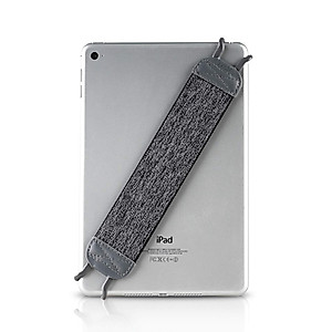 Hand Strap Holder TFY for Tablets, iPad, & e-Readers - 11-inch iPad Pro, iPad, iPad Mini 6, iPad Air 5, Samsung Galaxy Tab & Note - Google Nexus - Asus Transformer Book and More -Gray