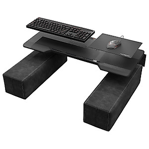 Couchmaster CYCON² Fusion Grey - Couch Gaming USB-Hub Desk for Mouse & Keyboard (for PC, PS4/5, Xbox One/Series X), Ergonomic lapdesk for Couch & Bed