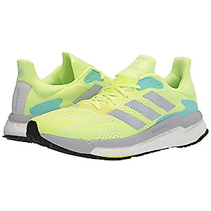 adidas Women's Solar Boost 3 Running Shoes, Yellow/Silver Metallic/Dash Grey, 9.5