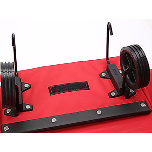 Cowinbest Upgrade Shopping Bag with Wheels Portable Trolley Bags Grocery Cart Hand Pulling Utility with Hand Straps Folding Shopping Cart(B0BB1BK2BY)