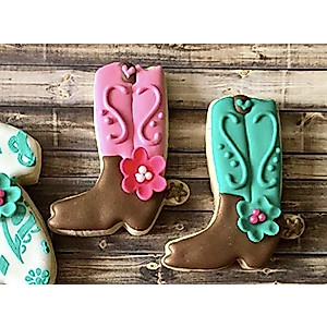 Cowboy Boot Cookie Cutter 3.5" Made in USA by Ann Clark