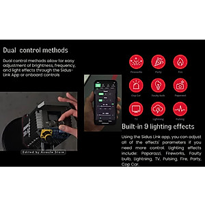 Aputure Amaran 200X S 200w COB LED Video Light with Ginisfoto Cloth Bi Color 2700-6500K, Upgraded TLCI 98+ CRI 95+ SSI 89+, 9 Lighting Effects, APP Control for Portrait, Studio, Interview and Filming