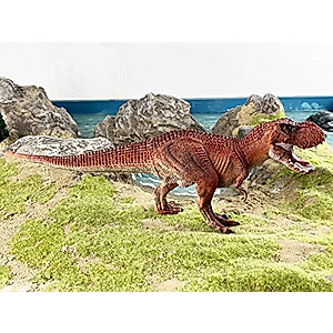 Gemini & Genius Dinosaur Toys, Vastatosaurus Rex Dinosaur Action Figures Toys, Great Party Supplies, Boys Birthday Gift, Collection, Cake Topper and Room Decor for Kids