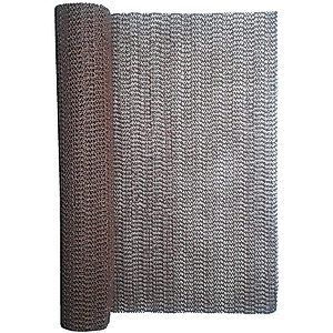 Better Home All Purpose Grip Lining Cushion Rubber Anti Slip, Drawer, Floor, Counter top, Shelf Liner, Non Adhesive (Brown)
