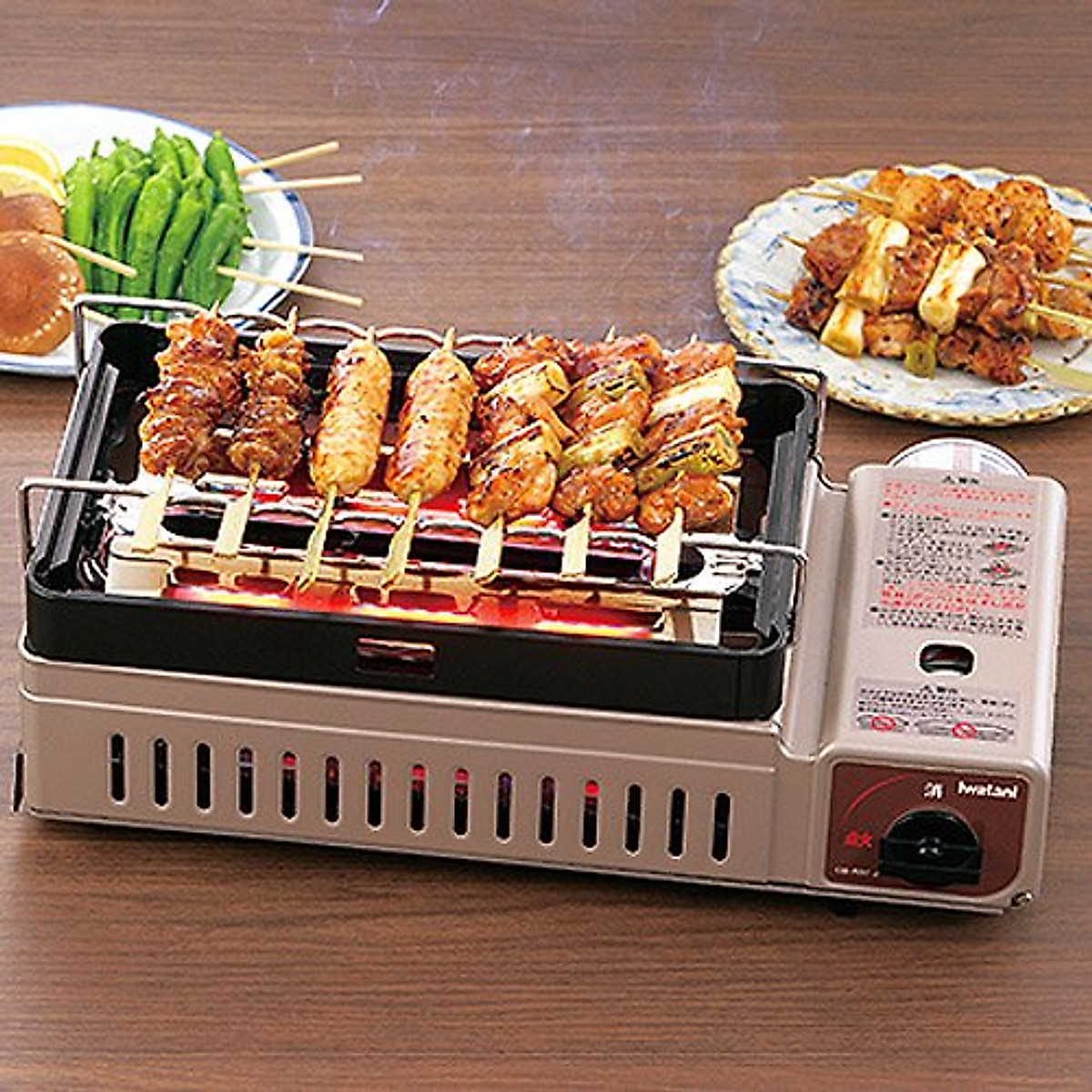 Iwatani Aburiya Portable Gas Grill Stove CB-RBT-J BBQ yakitori yakiniku Beige CBRBTJ