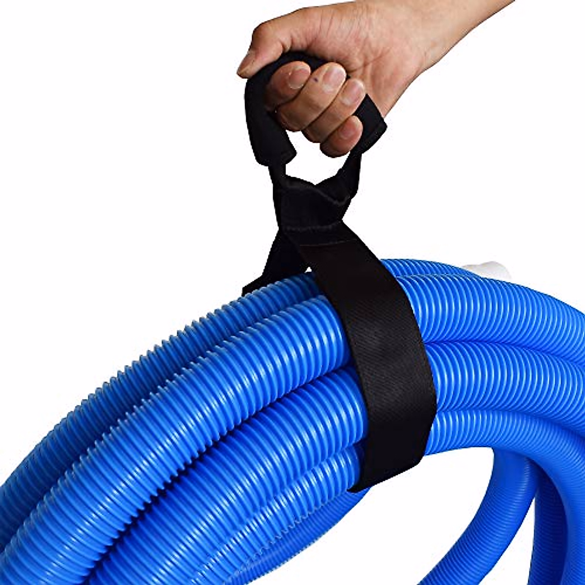 One Swimming Pool Vacuum Cleaner Hose hanger/Carrier Holder for Vacuum Electric Pools Garden - Easily Store & Carry Your Vacuum Hoses!