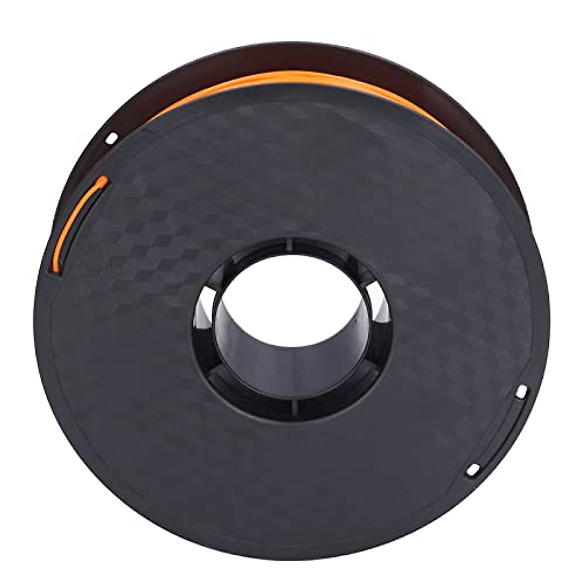 PLA Filaments, High Purity Filament Printing Materials Good Tensile Strength Plastic for Printing(Orange)